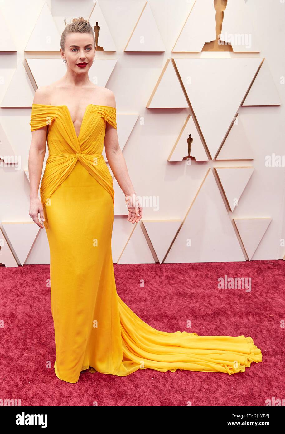 Julianne Hough arriving on the red carpet of the 94th Oscars at the Dolby Theatre at Ovation ...