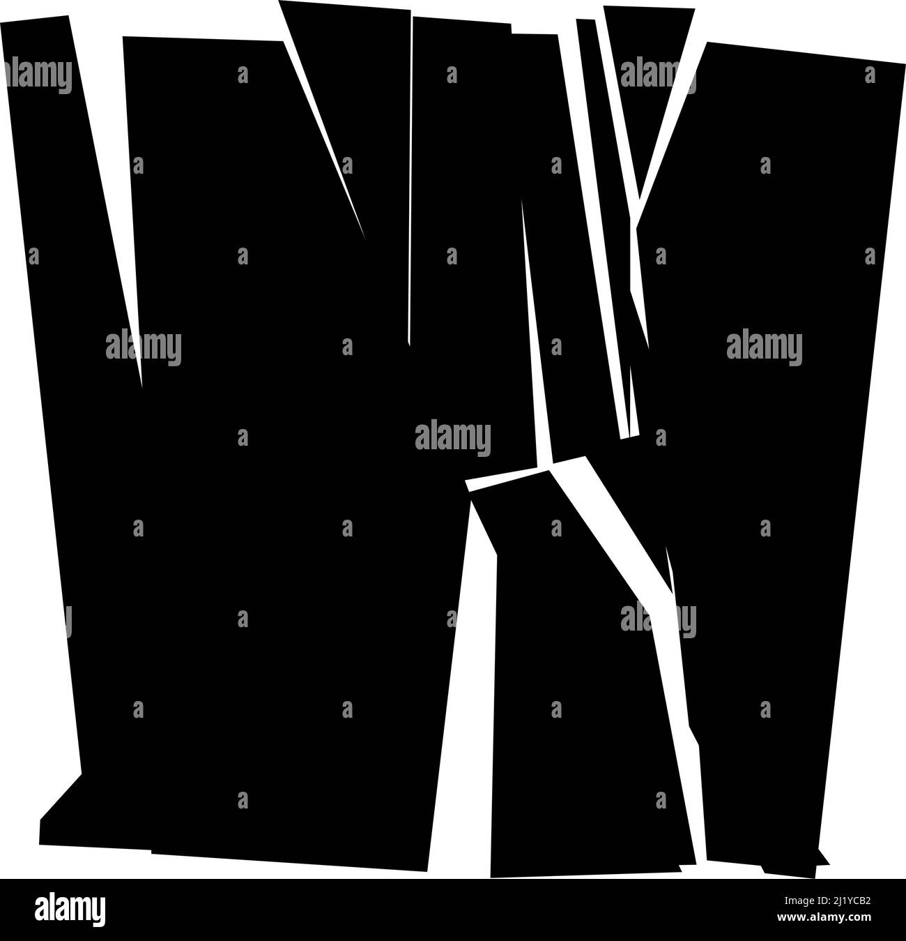 Shattered, fractured, broken texture. Splinters, shards, fragments ...