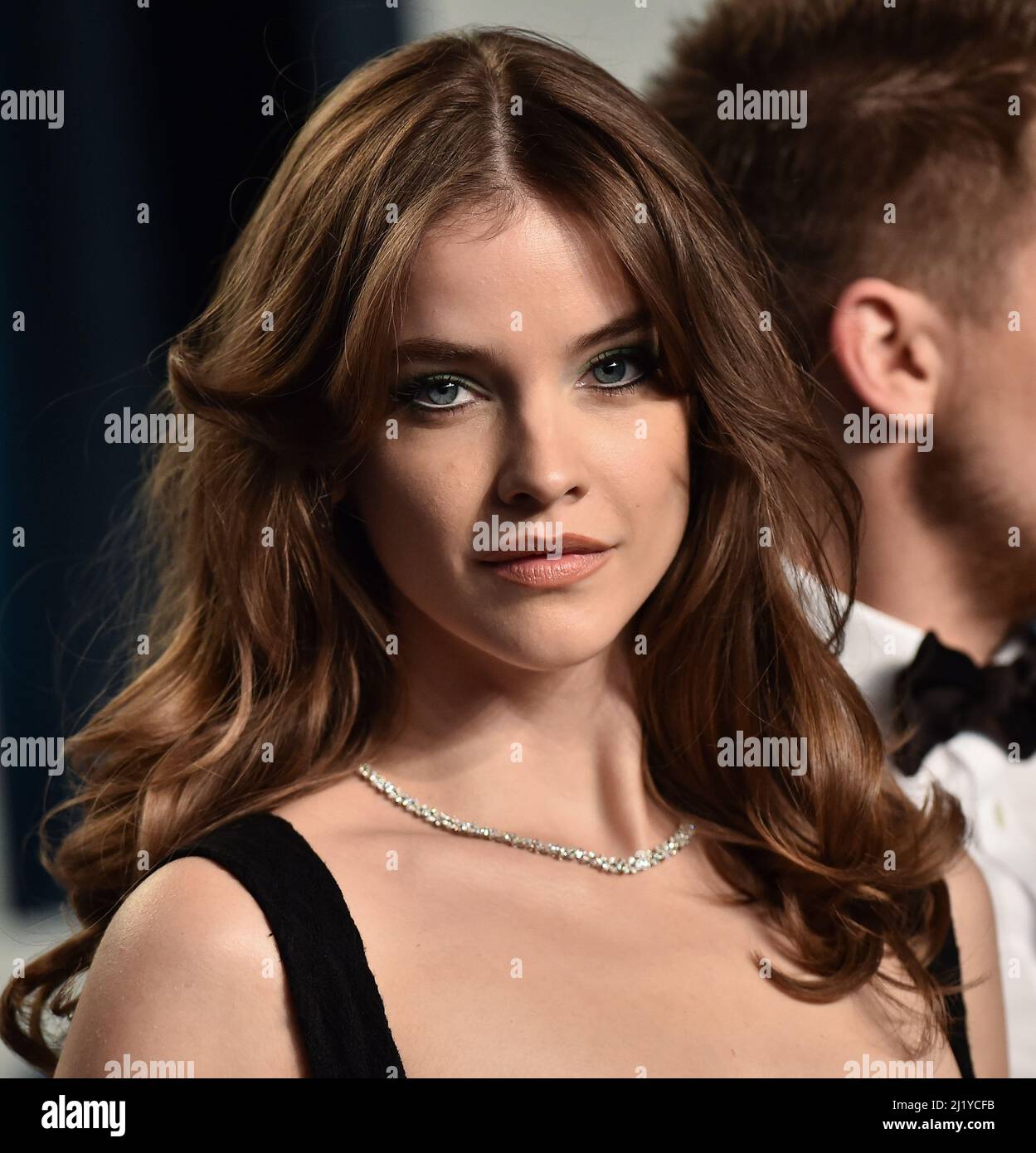 Barbara Palvin at the 2022 Vanity Fair Oscar Party hosted by editor ...