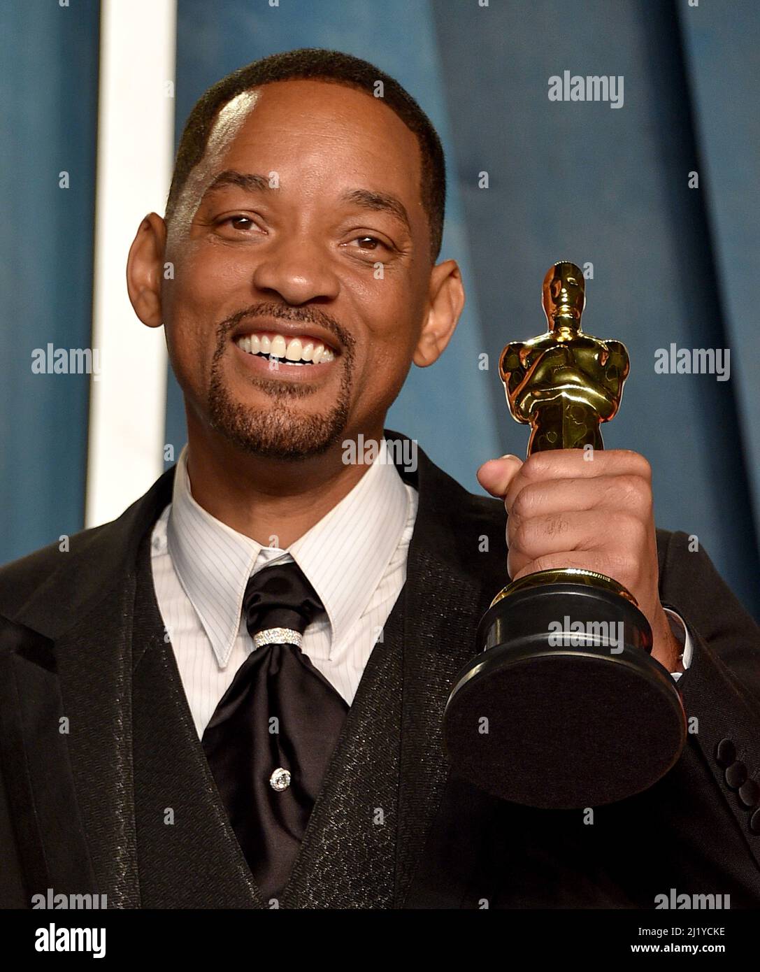 Will Smith at the 2022 Vanity Fair Oscar Party hosted by editor Radhika ...