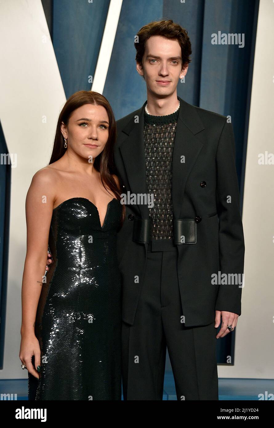 Kodi Smit-McPhee at the 2022 Vanity Fair Oscar Party hosted by editor ...