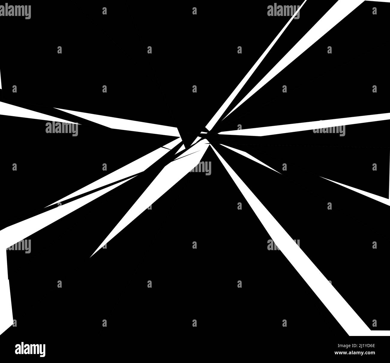 Shattered, fractured, broken texture. Splinters, shards, fragments ...