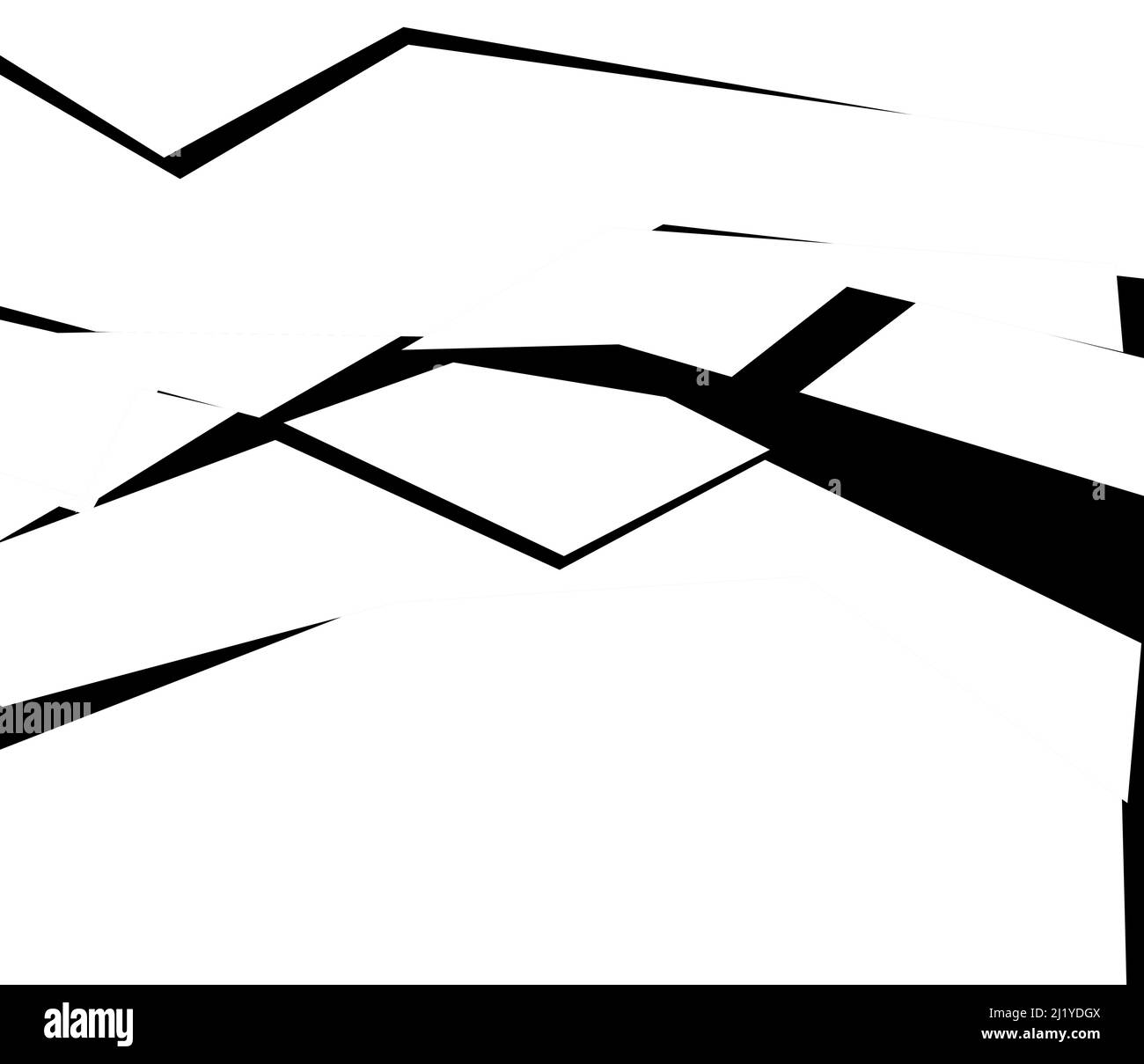 Shattered, fractured, broken texture. Splinters, shards, fragments ...