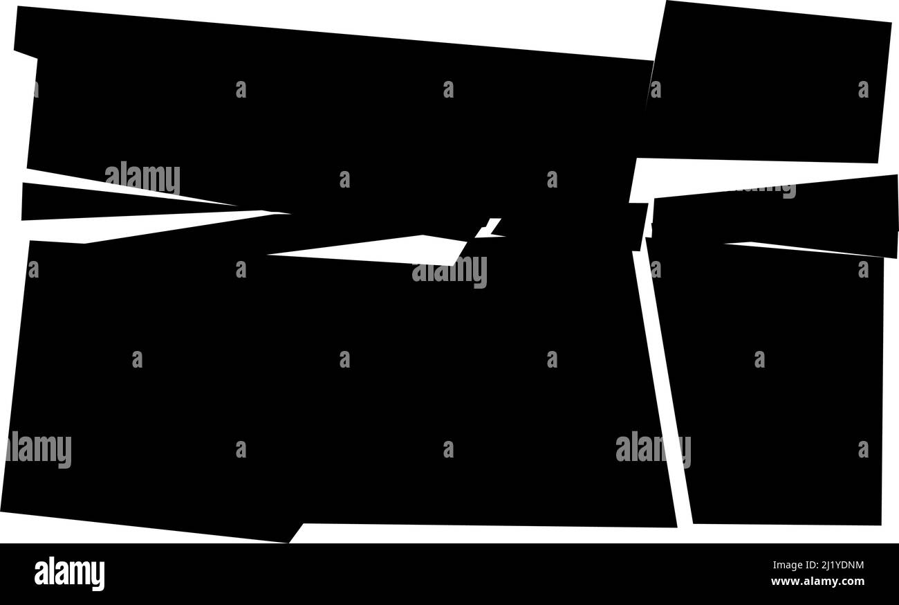 Shattered, fractured, broken texture. Splinters, shards, fragments ...