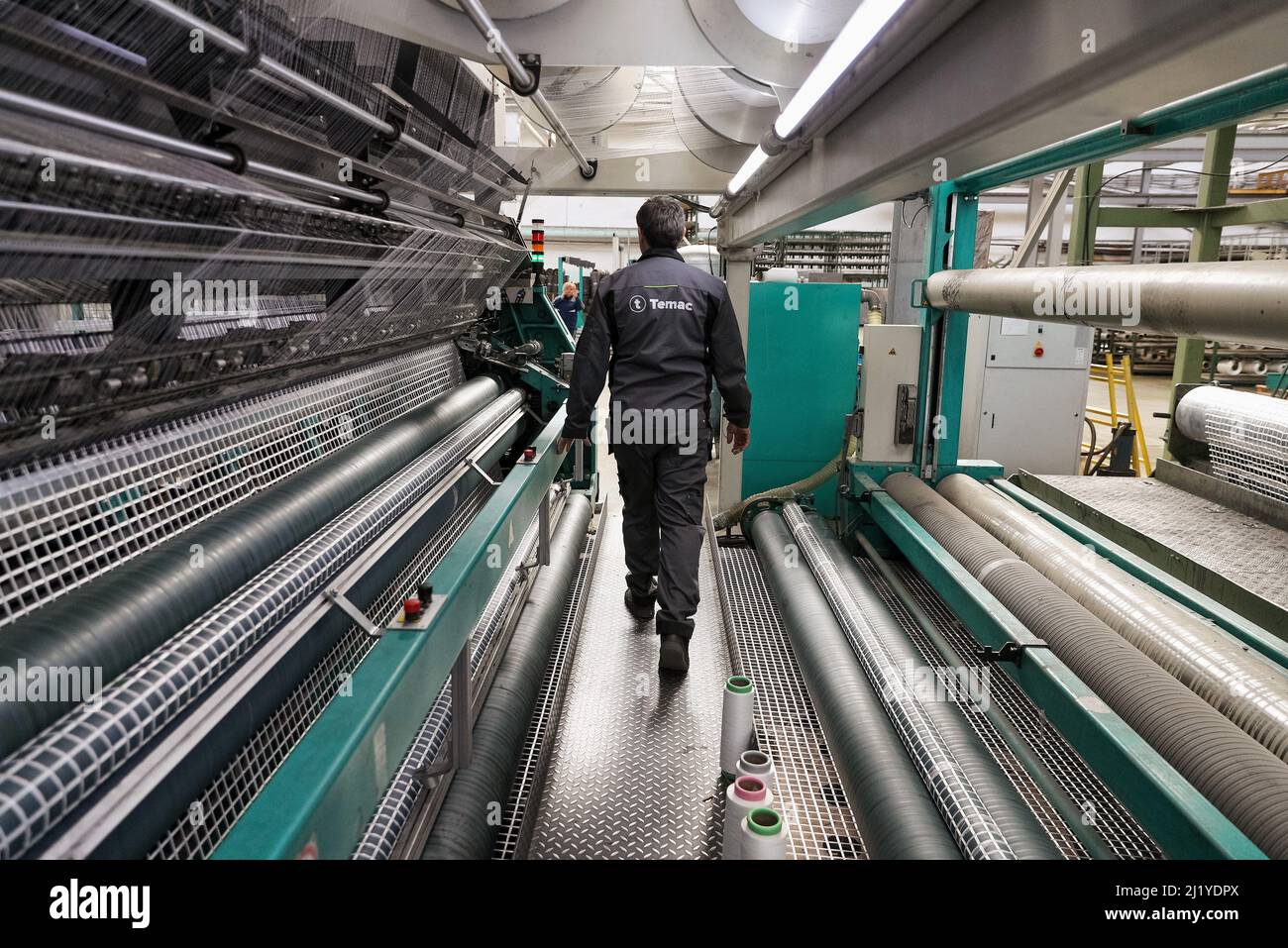 Volzhsky plant of textile materials. Production of woven geotextile and ...