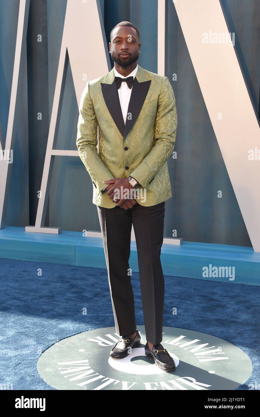 Dwayne Wade at the 2022 Vanity Fair Oscar Party hosted by editor ...