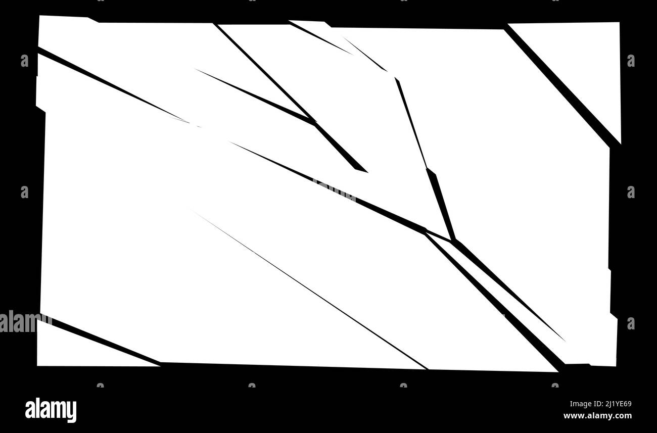 Shattered, fractured, broken texture. Splinters, shards, fragments ...