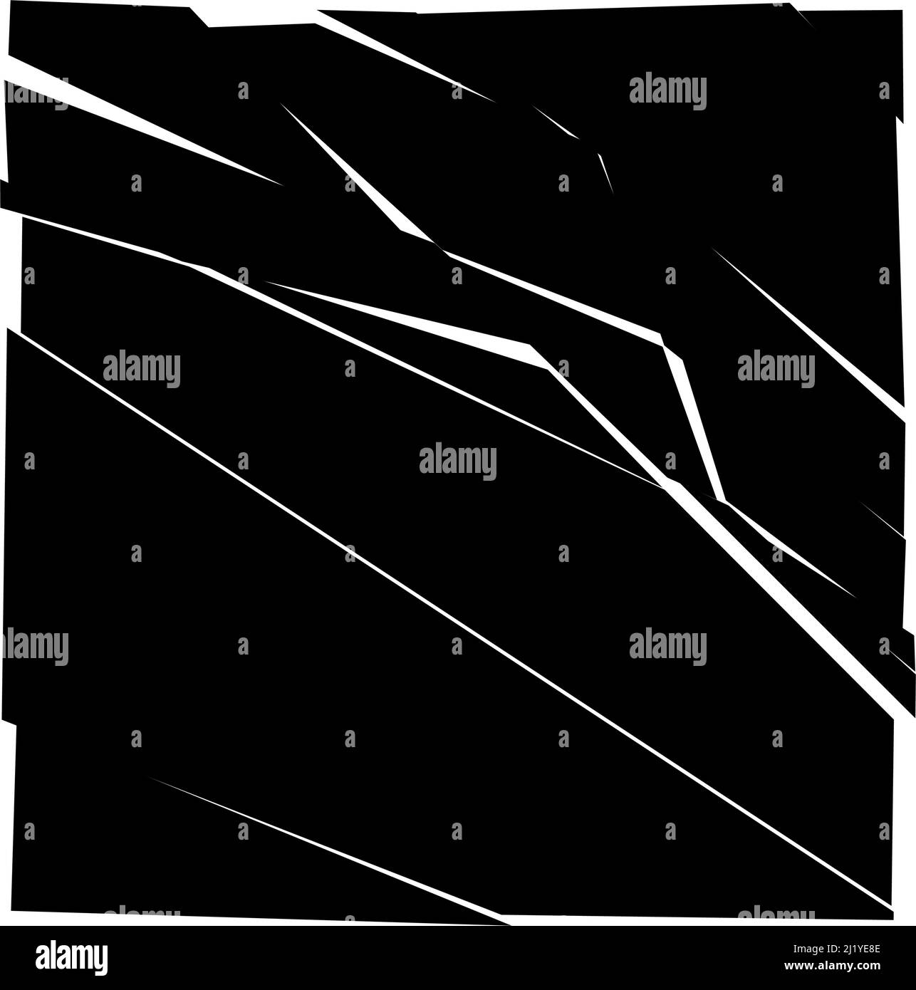 Shattered, fractured, broken texture. Splinters, shards, fragments ...