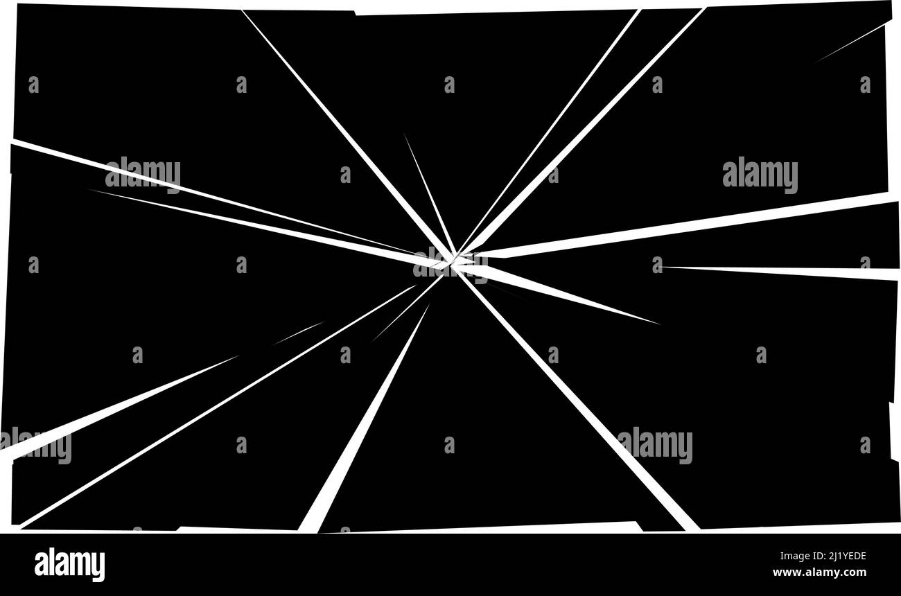 Shattered, fractured, broken texture. Splinters, shards, fragments ...