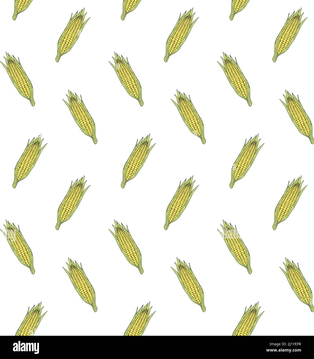 Maize crop pattern Cut Out Stock Images & Pictures - Alamy