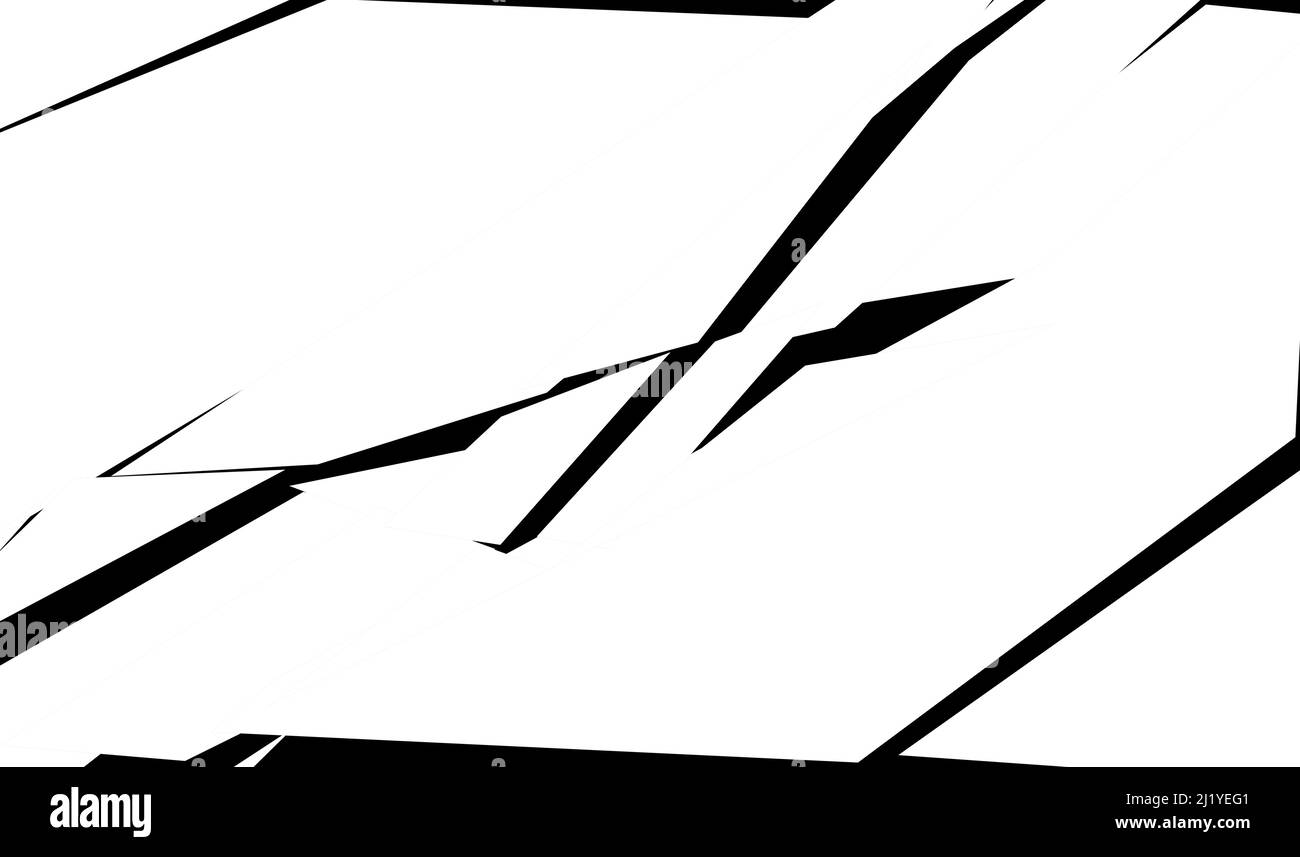 Shattered, fractured, broken texture. Splinters, shards, fragments ...