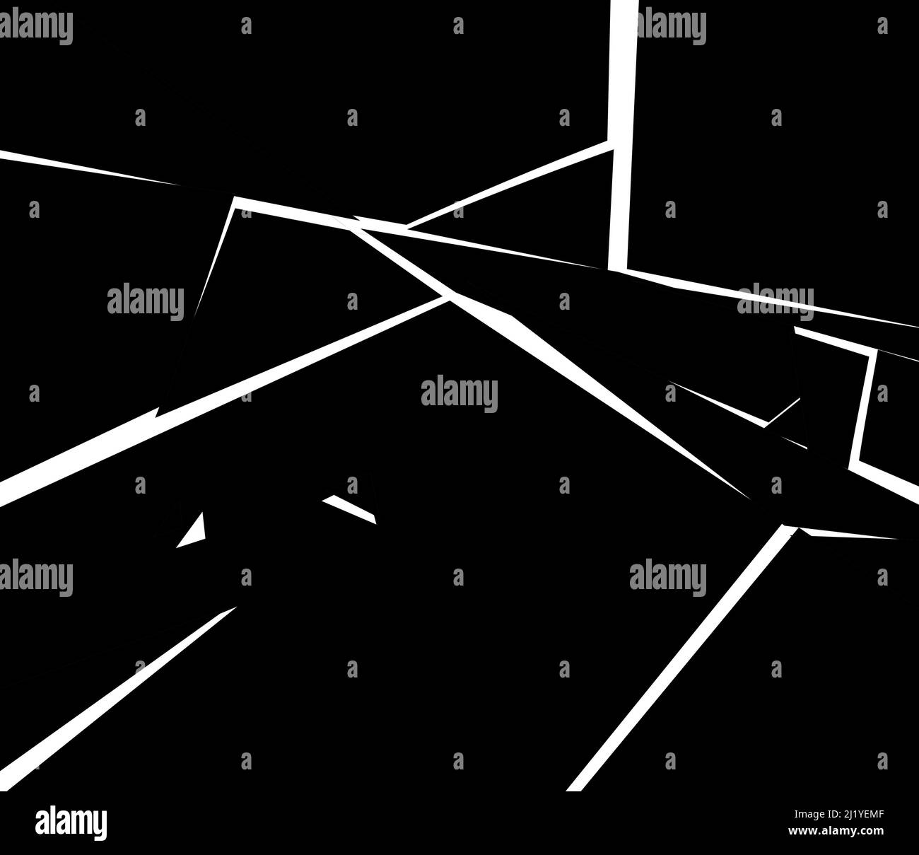 Shattered, fractured, broken texture. Splinters, shards, fragments ...