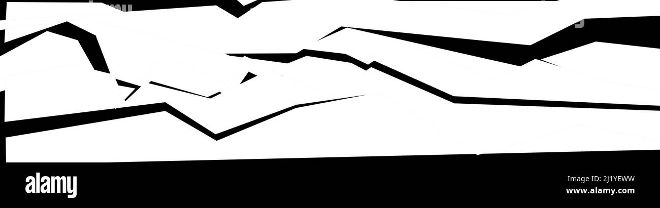 Shattered, fractured, broken texture. Splinters, shards, fragments ...