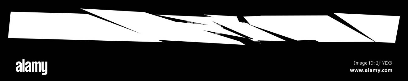 Shattered, fractured, broken texture. Splinters, shards, fragments ...