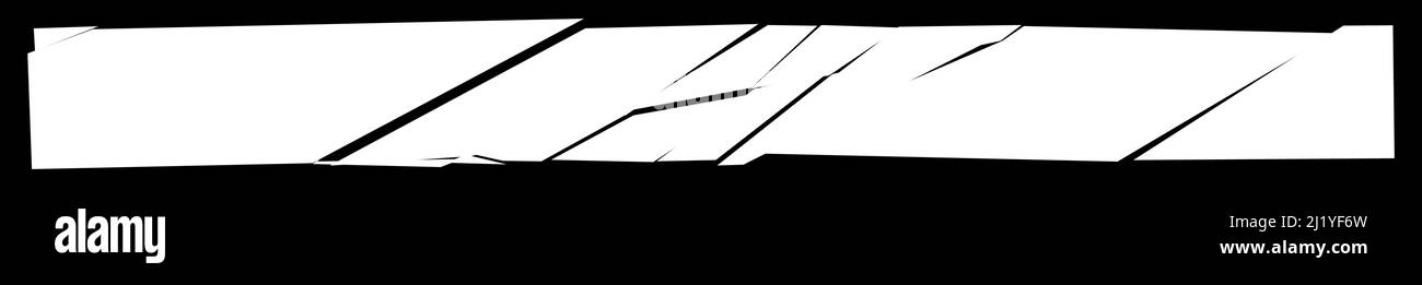 Shattered, fractured, broken texture. Splinters, shards, fragments ...