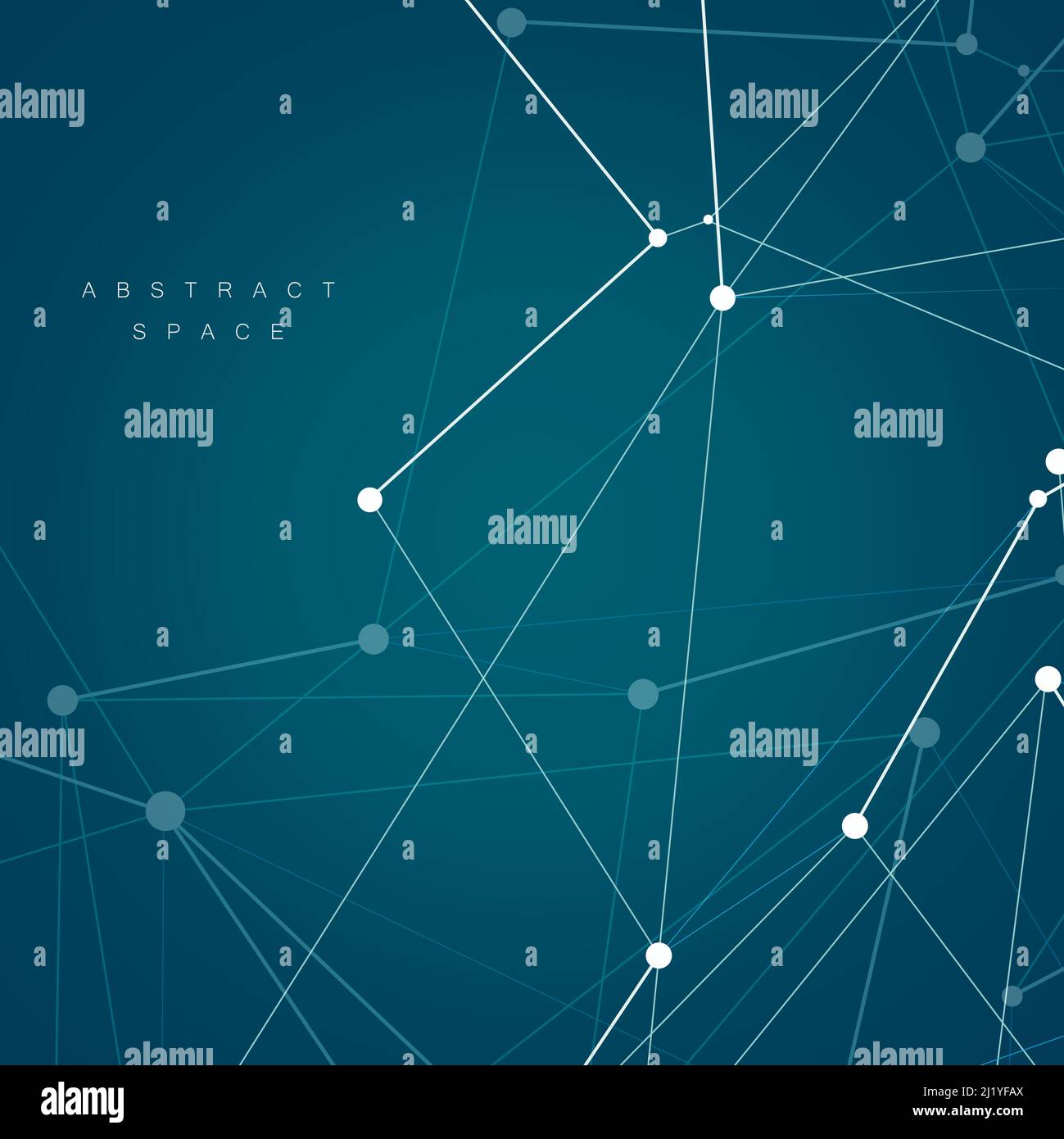 Abstract shapes background and technology network design Stock Vector ...