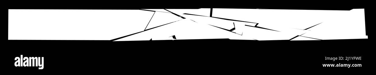 Shattered, fractured, broken texture. Splinters, shards, fragments ...