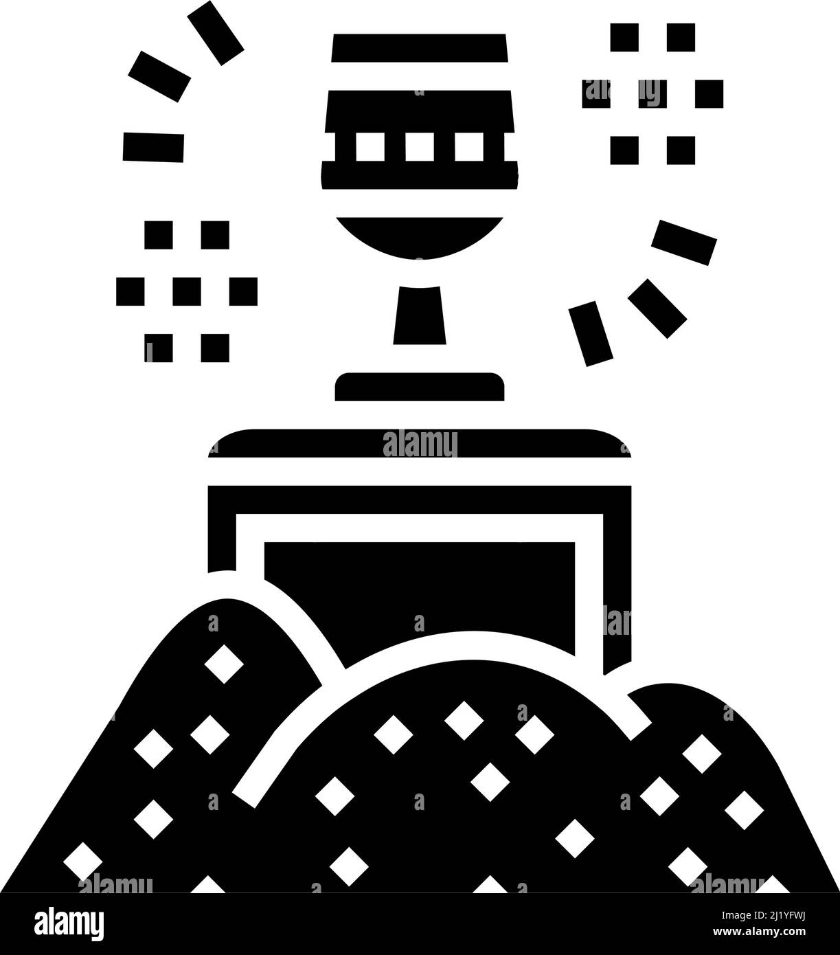 relics treasure glyph icon vector illustration Stock Vector Image & Art ...