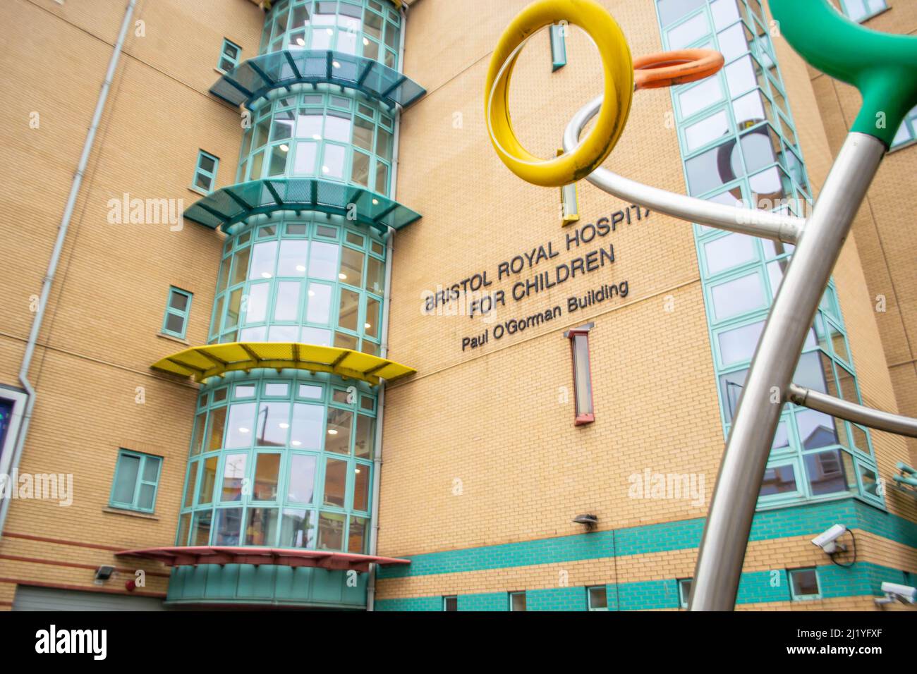BRISTOL, ENGLAND- 15 January 2022: Bristol Royal Hospital For Children ...
