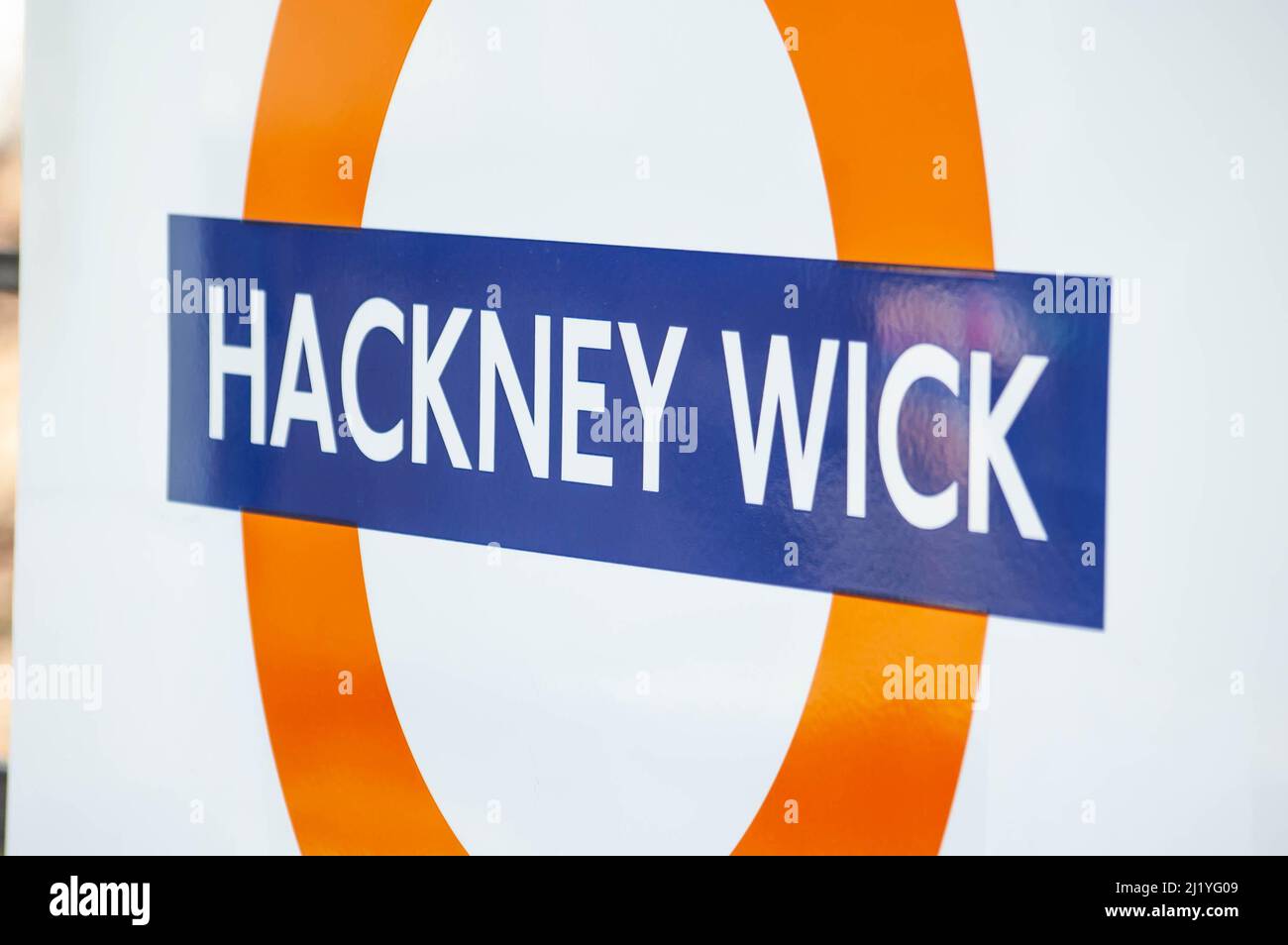 HACKNEY WICK, LONDON, ENGLAND- 23 March 2022: Hackney Wick London ...