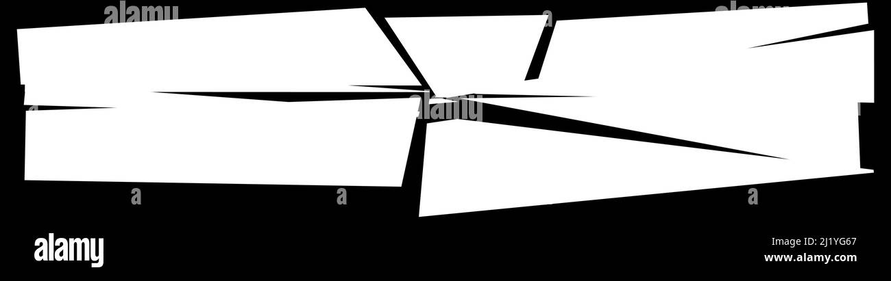 Shattered, fractured, broken texture. Splinters, shards, fragments ...