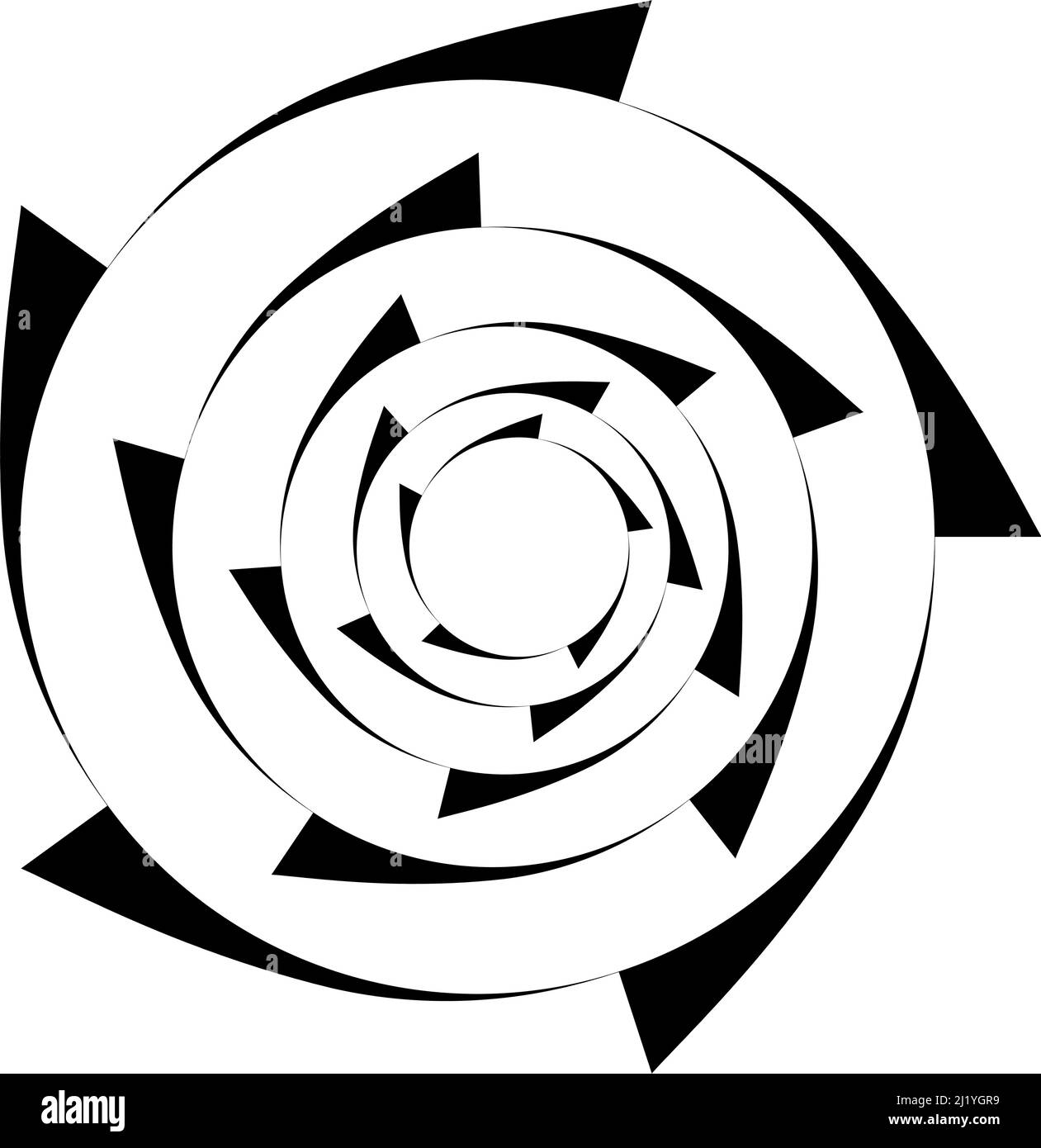 Abstract cicular geometric circle vector design element - stock vector ...