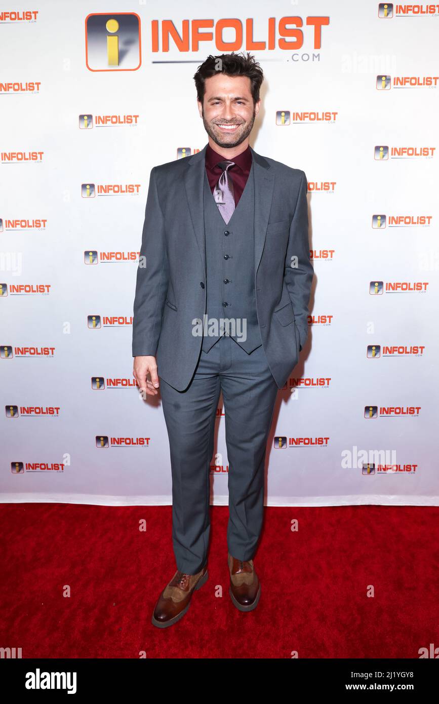 West Hollywood, California, USA. 24th March, 2022. Jonathan Stoddard ...