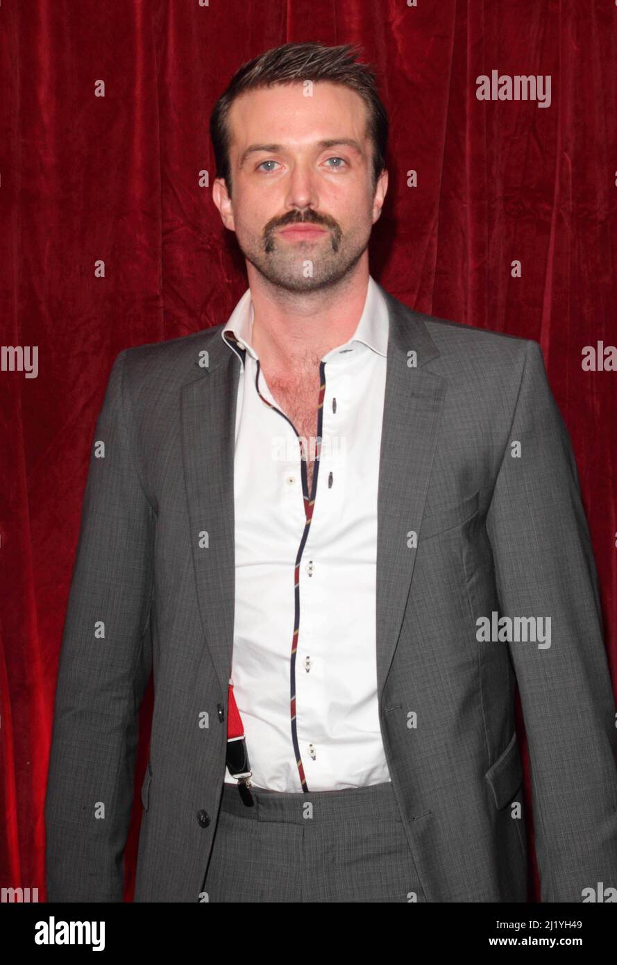London, UK. Emmett J Scanlan at the British Soap Awards 2012 held at ...