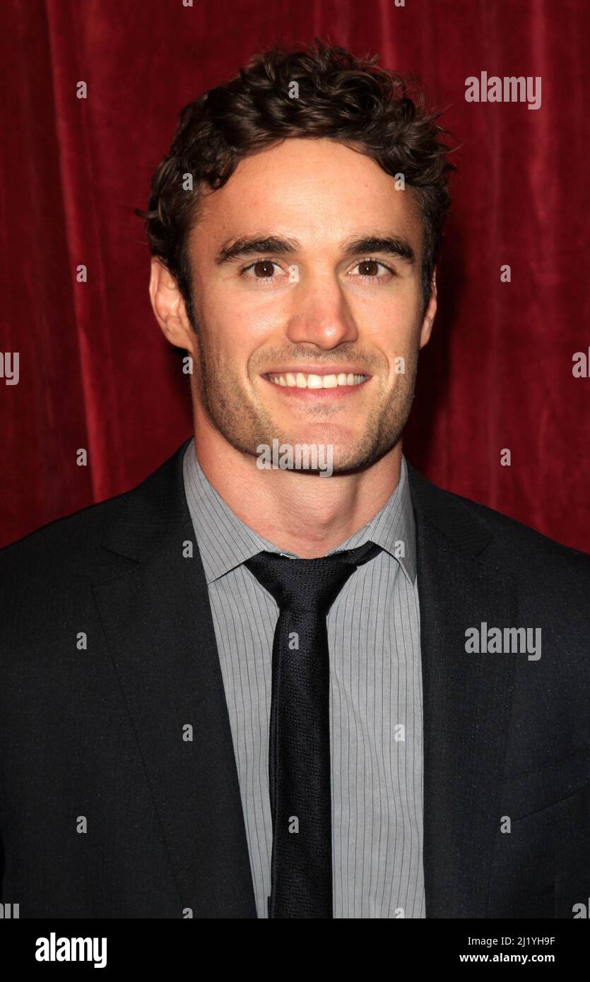 London, UK. Thom Evans at the British Soap Awards 2012 held at the ITV ...