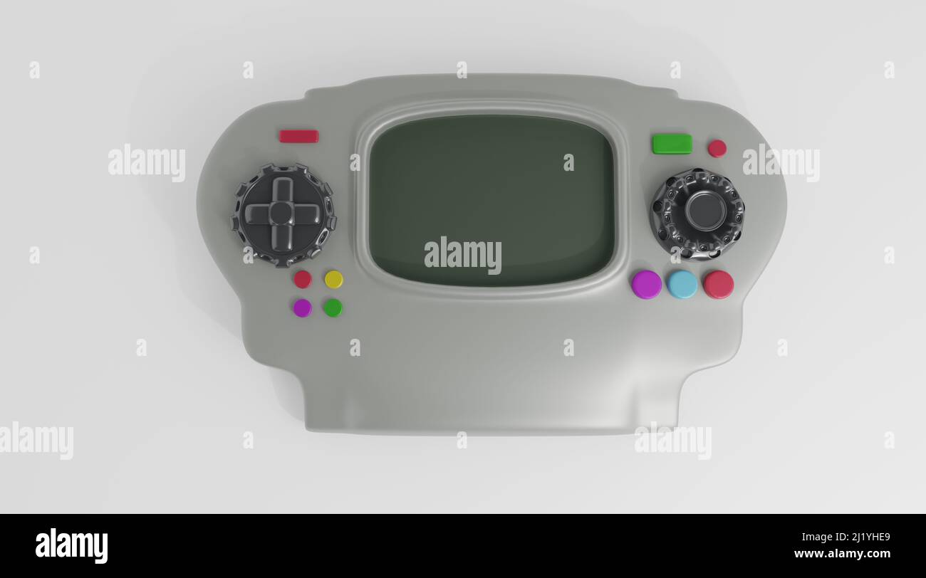 Handheld video game device Stock Photo - Alamy