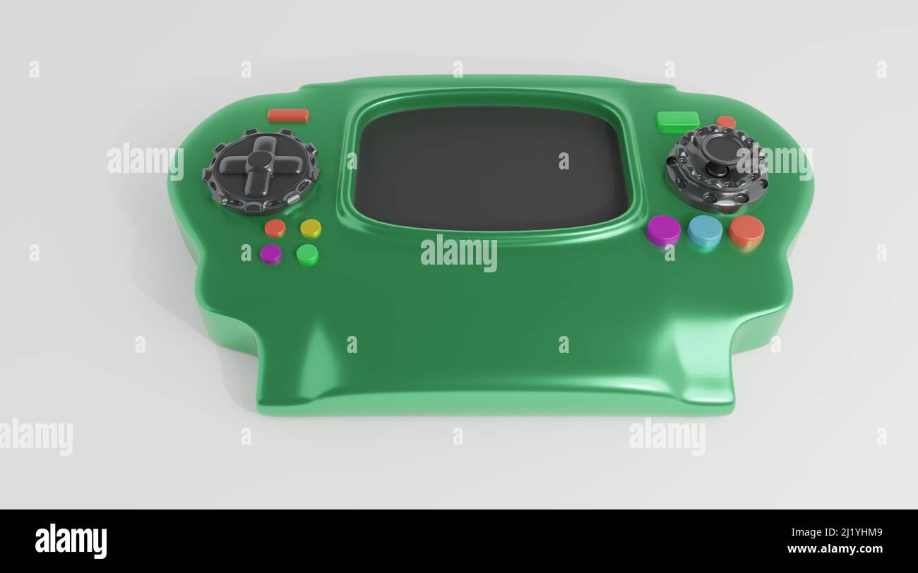 Handheld video game device Stock Photo - Alamy