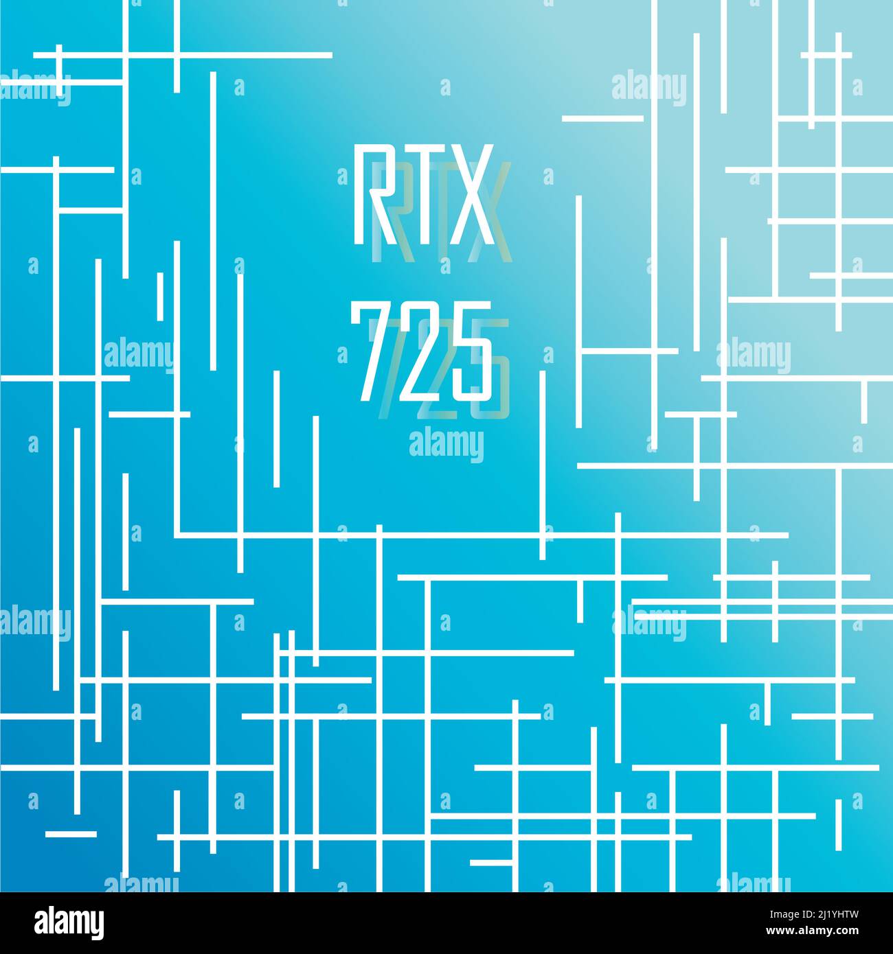 Vector modern abstract pattern with crossed lines on blue background ...