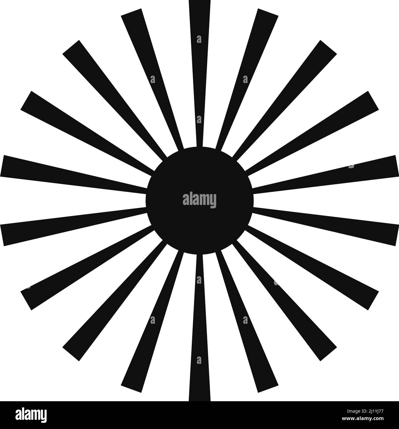 Starburst Sunburs Radial Radiating Circular Spokes Rays Beams