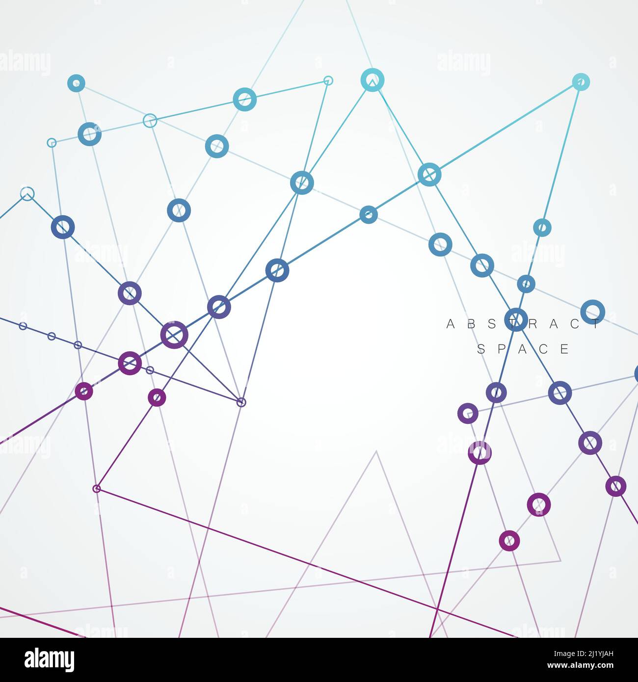 Network background with connecting points and circles Stock Vector Image & Art - Alamy