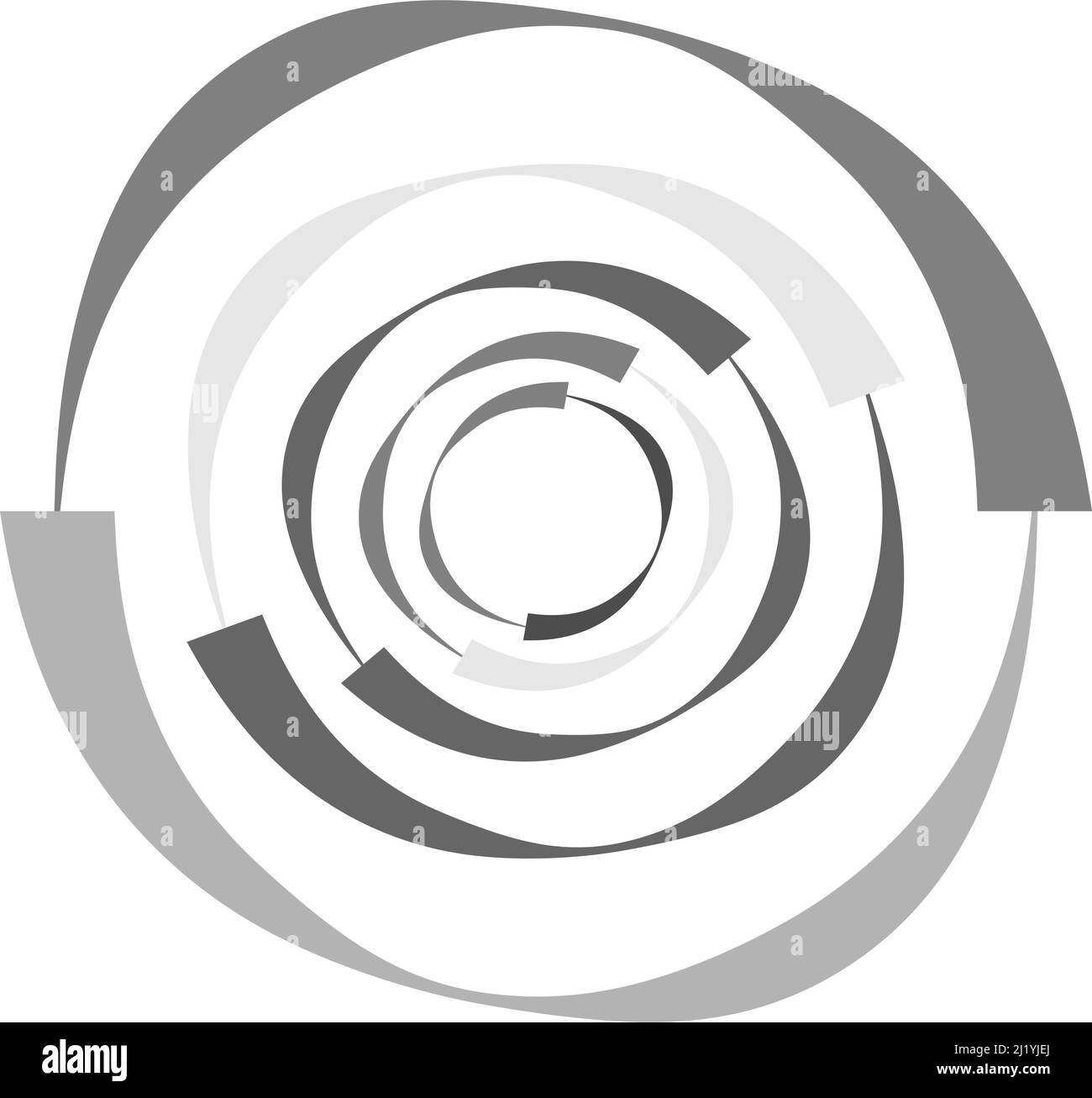 Abstract cicular geometric circle vector design element - stock vector ...