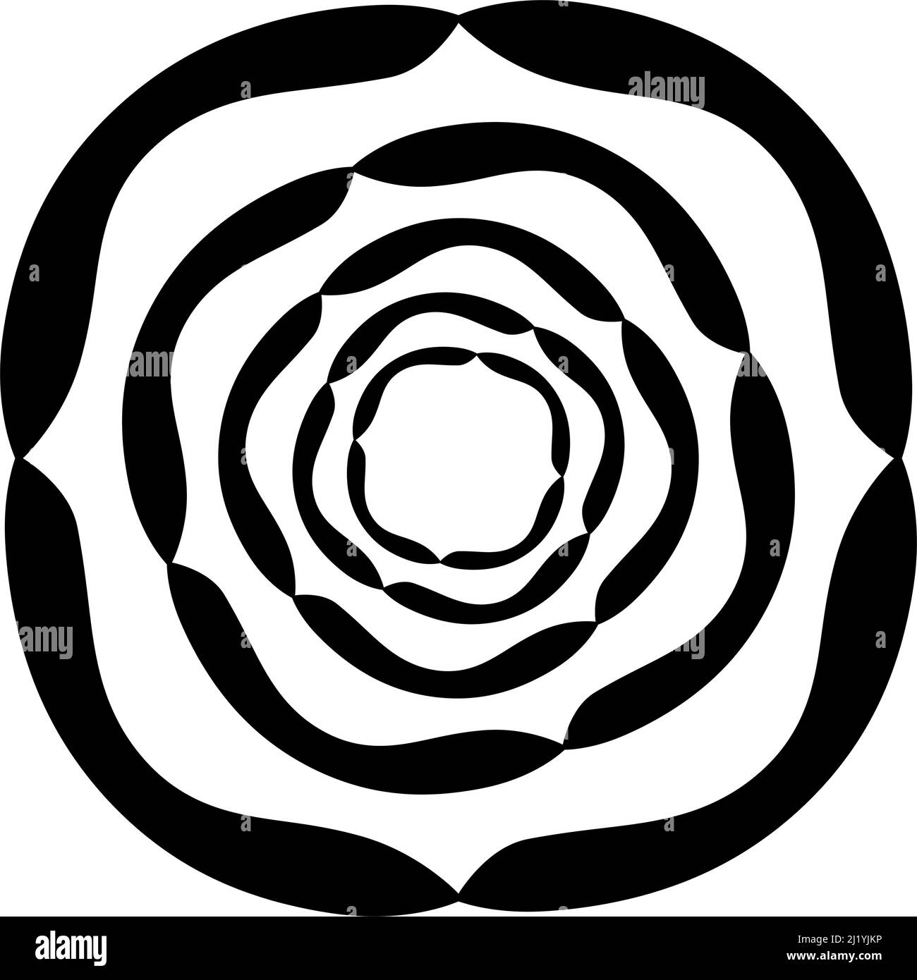 Abstract cicular geometric circle vector design element - stock vector ...