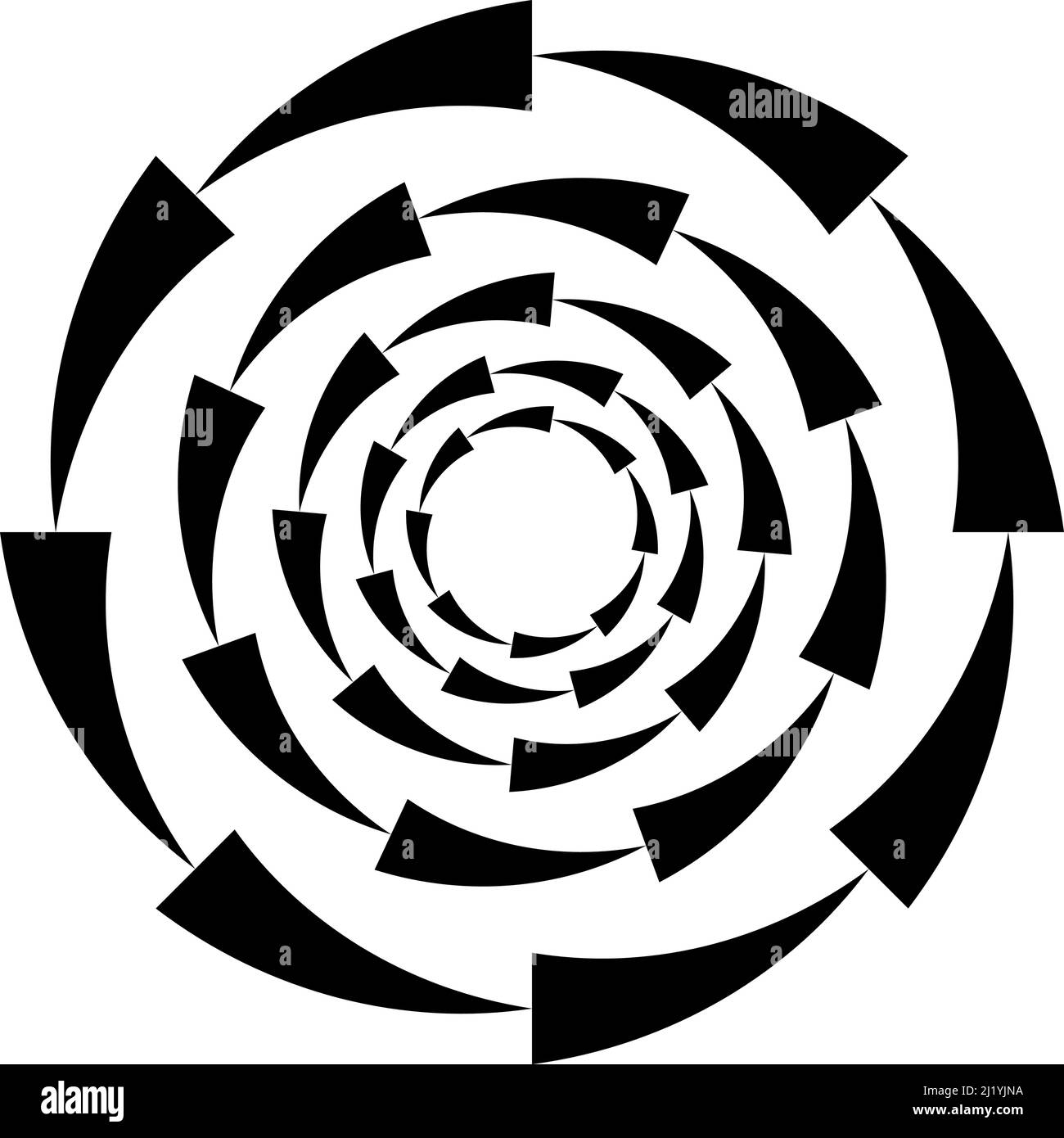 Abstract cicular geometric circle vector design element - stock vector ...