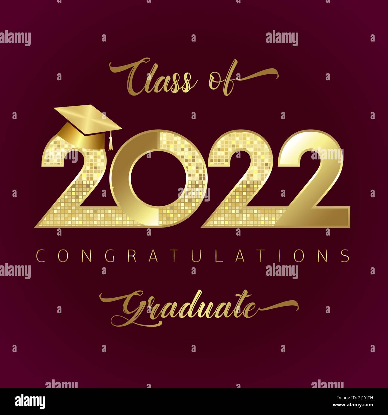 Class anniversary Stock Vector Images - Alamy