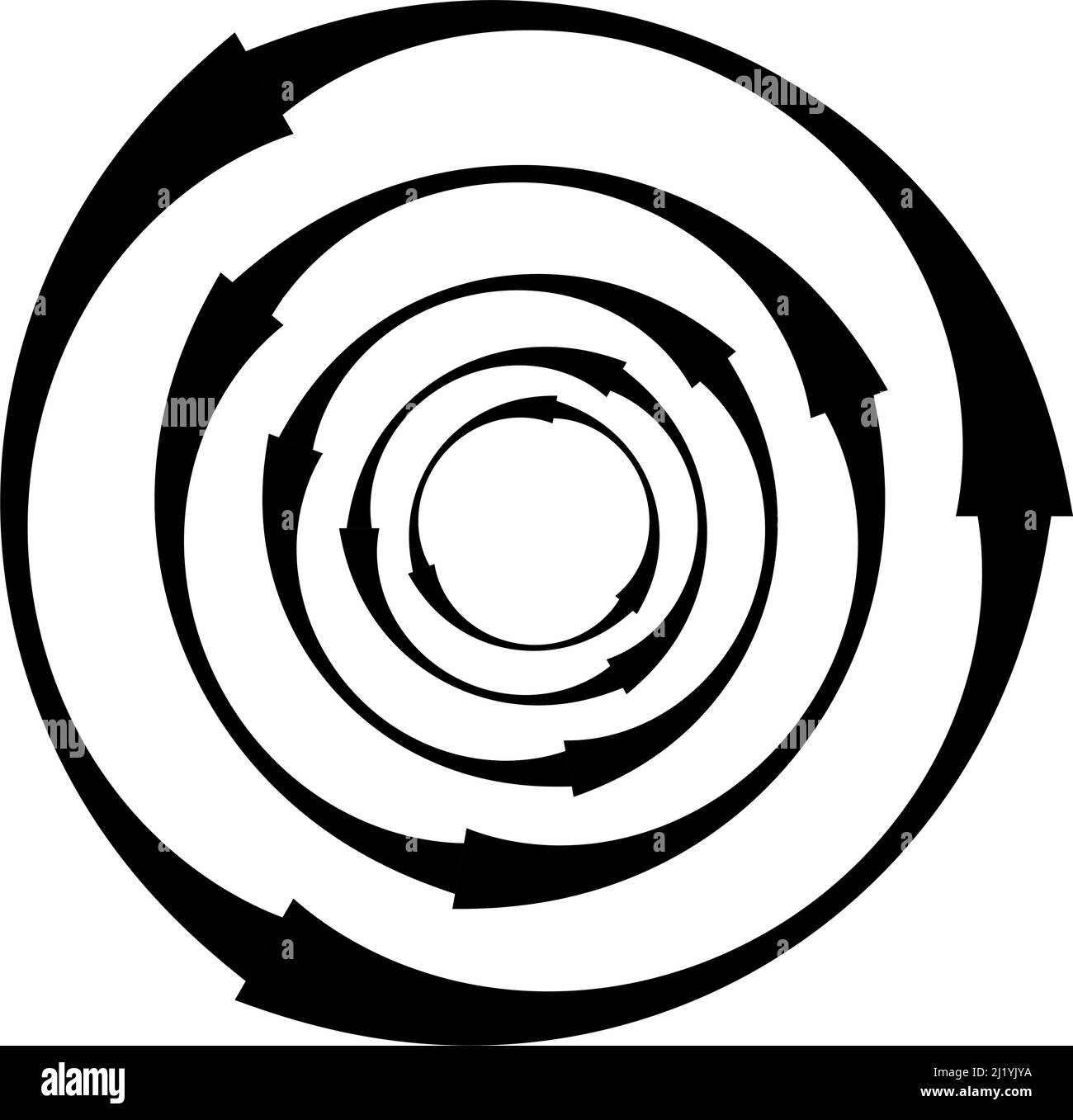 Abstract cicular geometric circle vector design element - stock vector ...