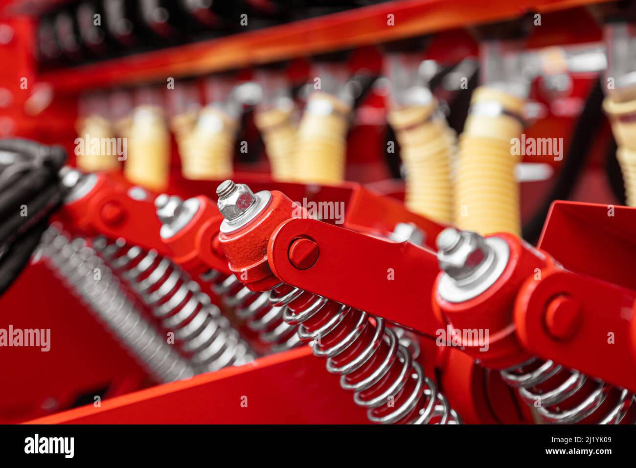 Agricultural machinery. The elements and components of agricultural ...