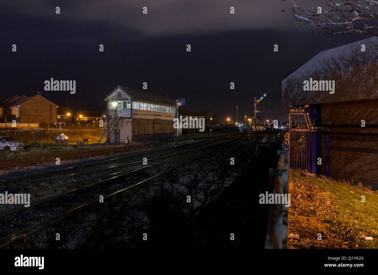 10/11/2017 Blackpool North number 2 signal box The last day for the ...