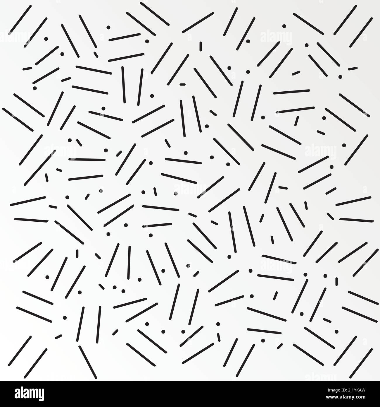 Abstract chaotic lines pattern Black and White Stock Photos & Images ...