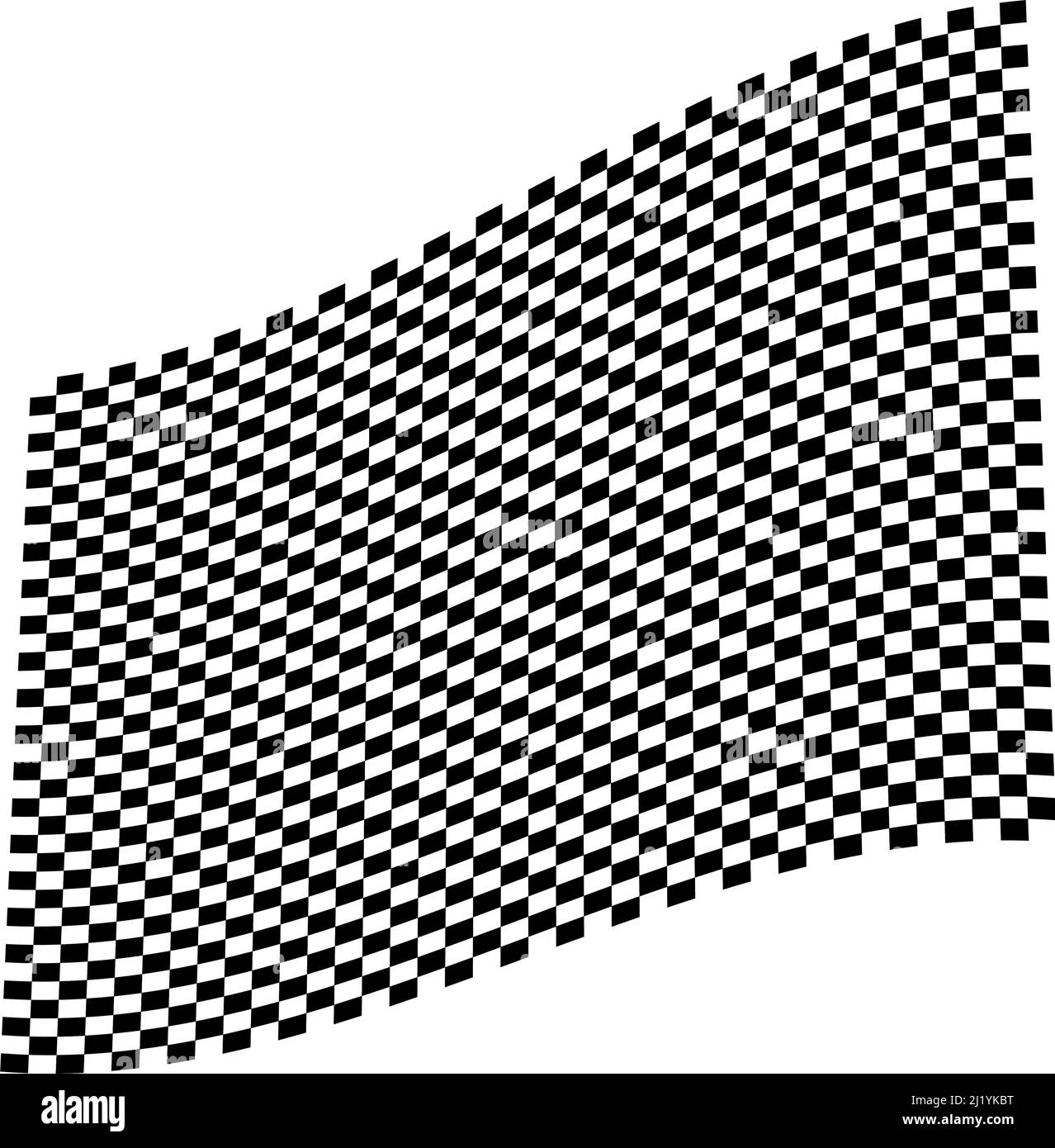 Checkered, squared pattern element. Race, racing, finishing line flag ...