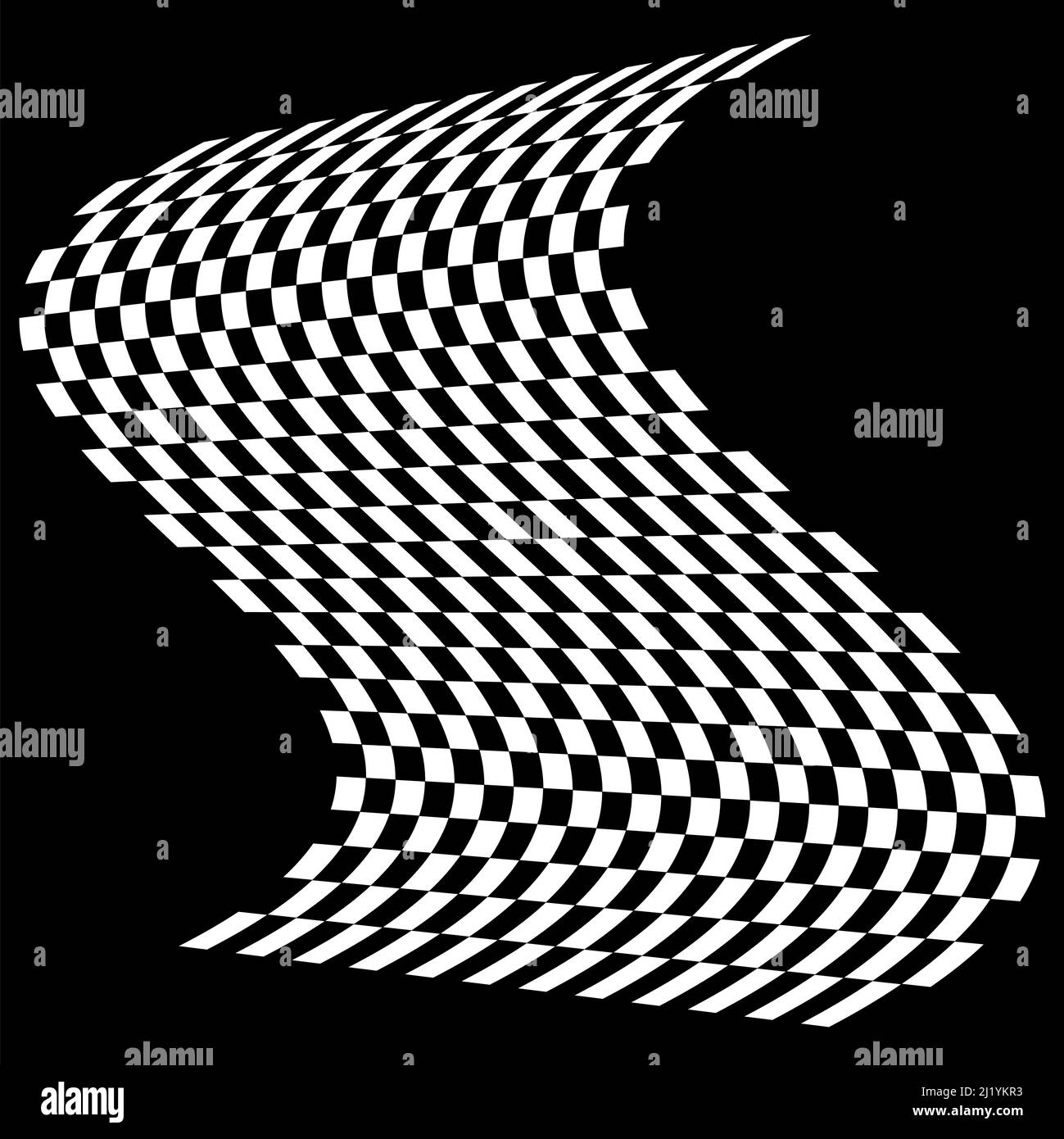 Checkered, squared pattern element. Race, racing, finishing line flag ...