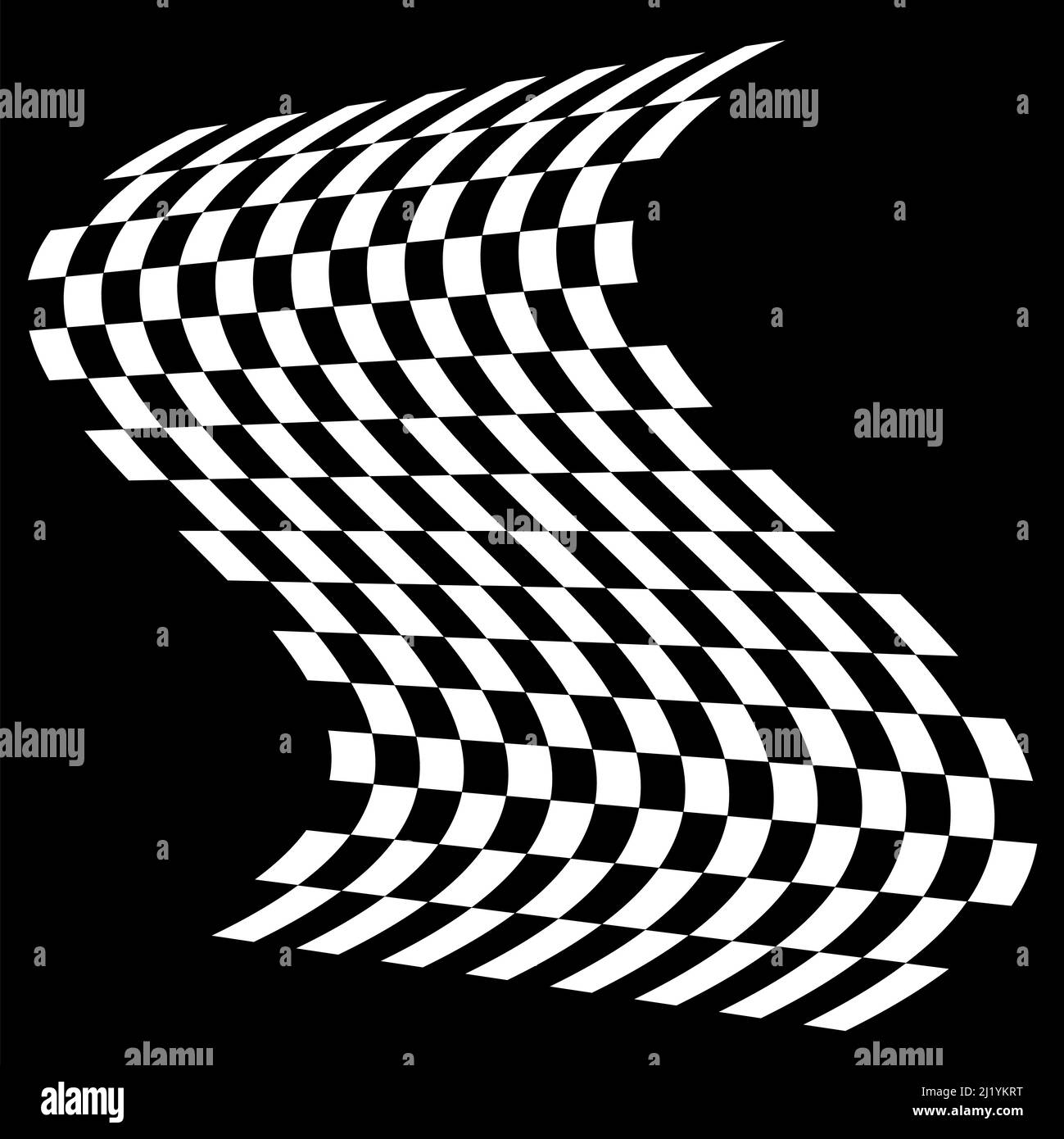 Checkered, squared pattern element. Race, racing, finishing line flag ...