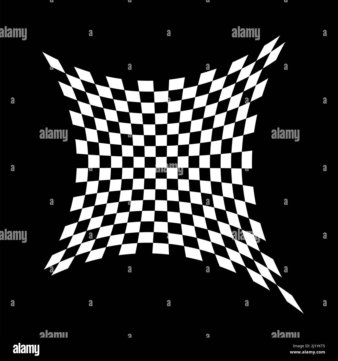 Checkered, squared pattern element. Race, racing, finishing line flag ...