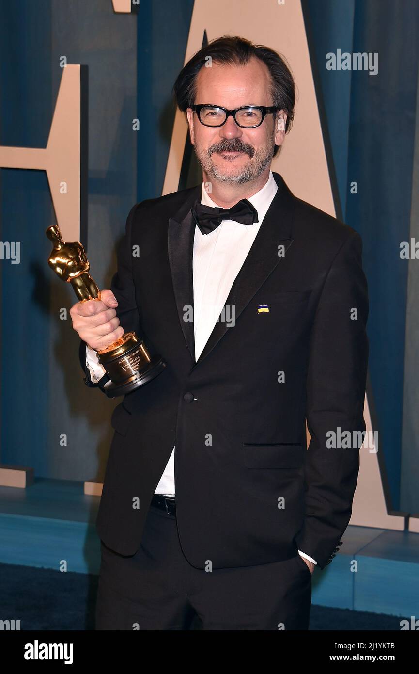 Beverly Hills, Ca. 27th Mar, 2022. Joe Walker at the 2022 Vanity Fair ...