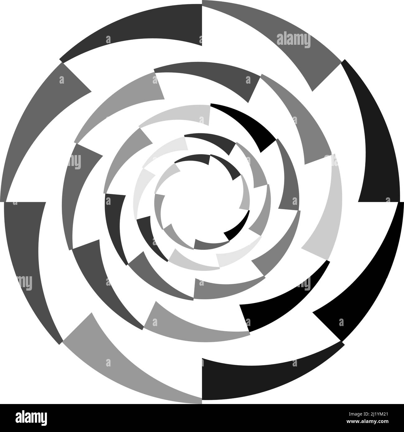 Abstract cicular geometric circle vector design element - stock vector ...