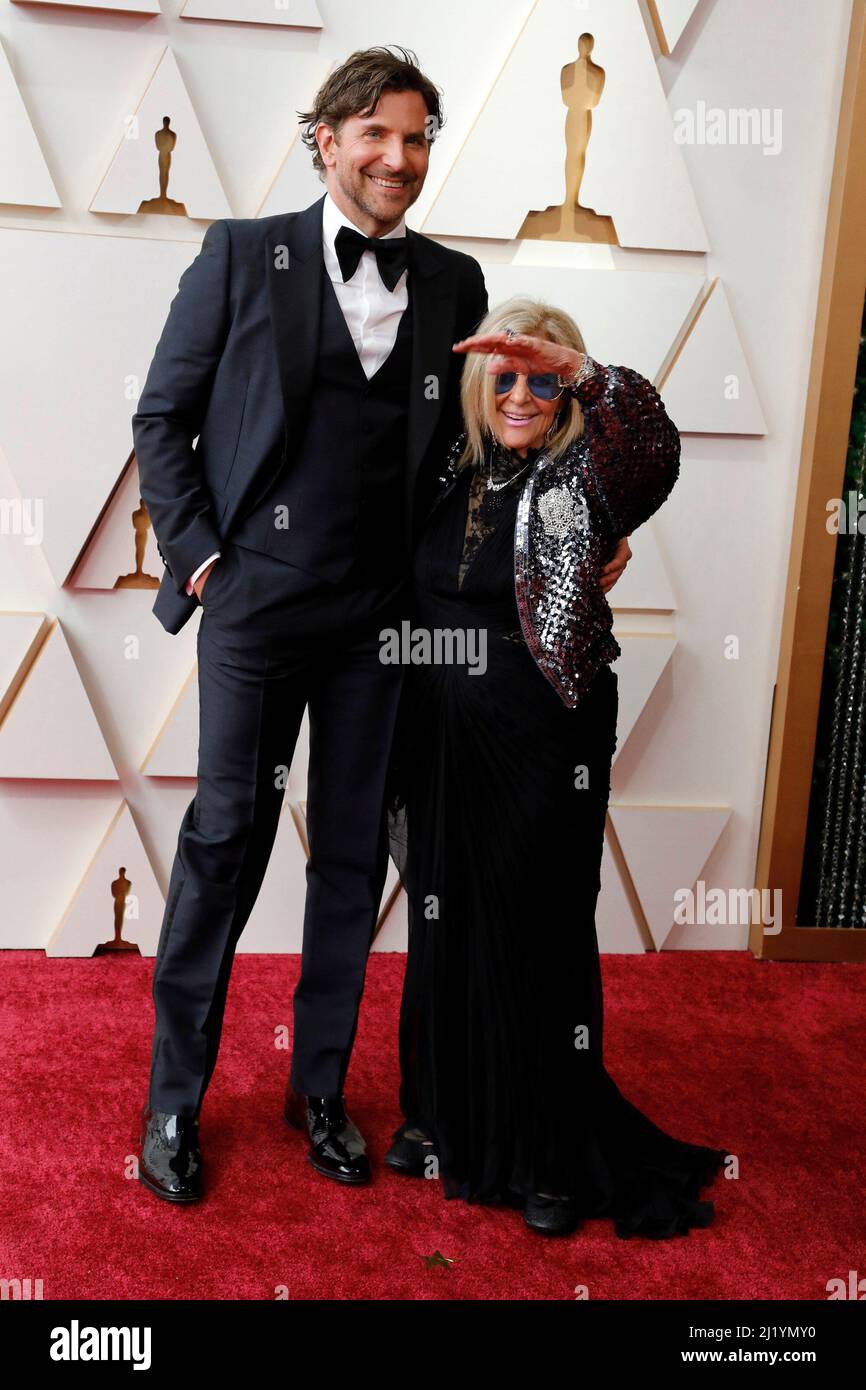 Los Angeles, CA. 27th Mar, 2022. Bradley Cooper, Gloria Campano at ...