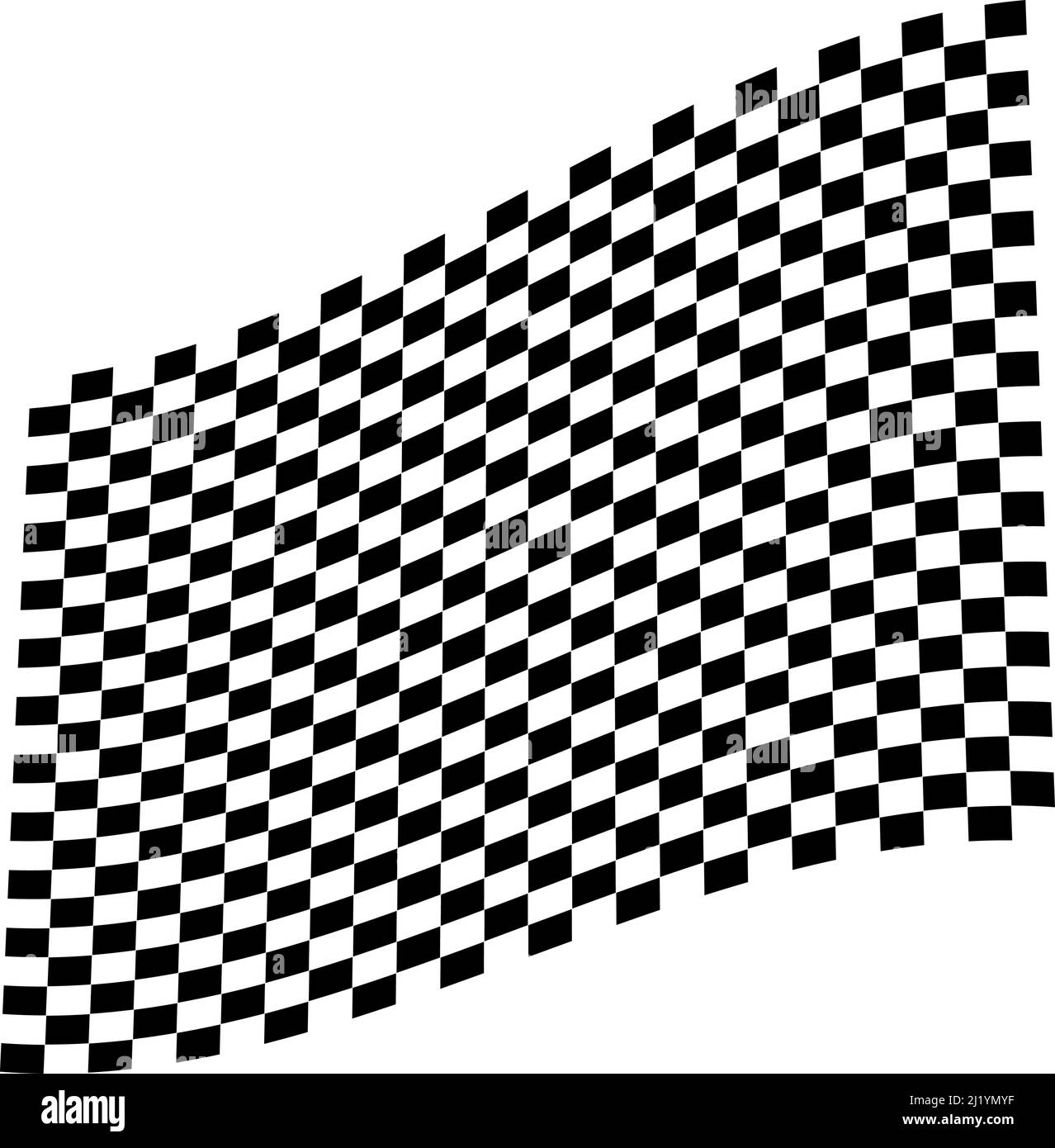 Checkered, squared pattern element. Race, racing, finishing line flag ...